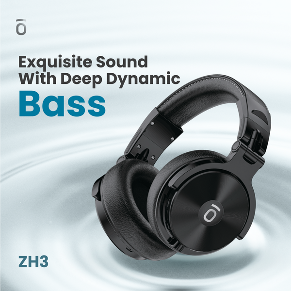 ZON ZH3 Wireless Bluetooth Over-The-Ear Headphone for Hi-Fidelity Musi ...